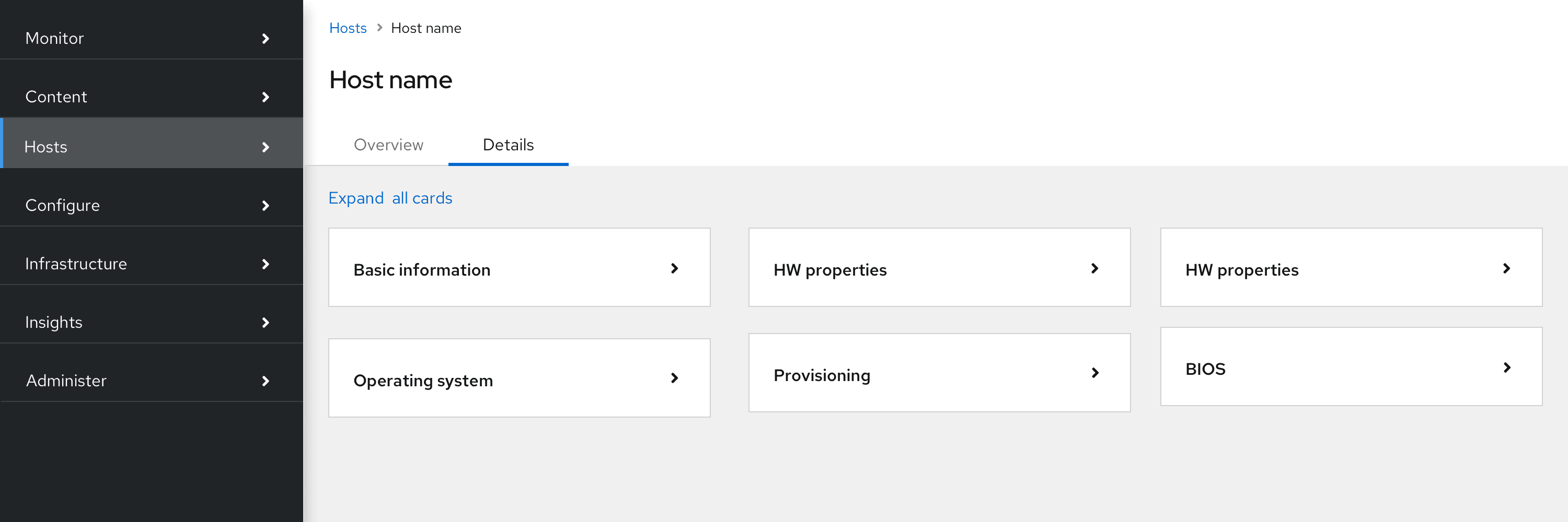 PatternFly • Card view