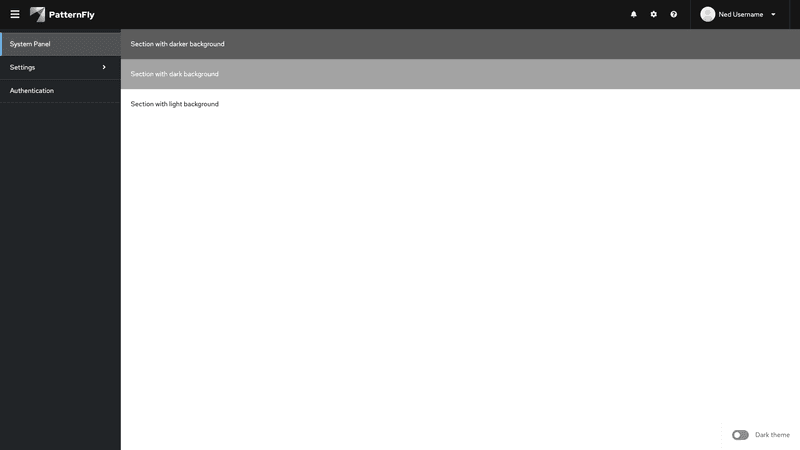 PatternFly • Navigation